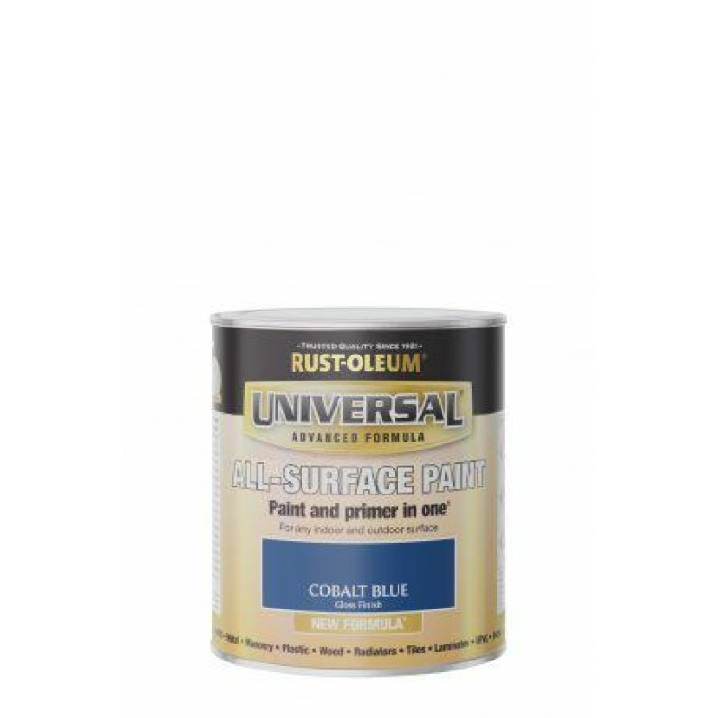 250ML RUST-OLEUM ALL SURFACE PAINT COBALT BLUE GLOSS | AAA Decorating