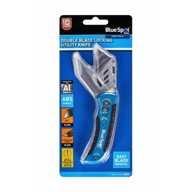 29025 DOUBLE BLADE LOCKING UTILITY KNIFE | AAA Decorating